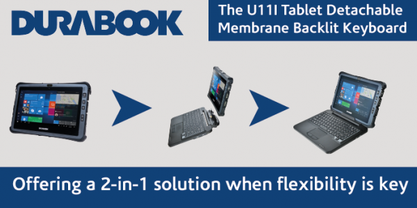 Durabook's 2-in-1 solution with the U11I