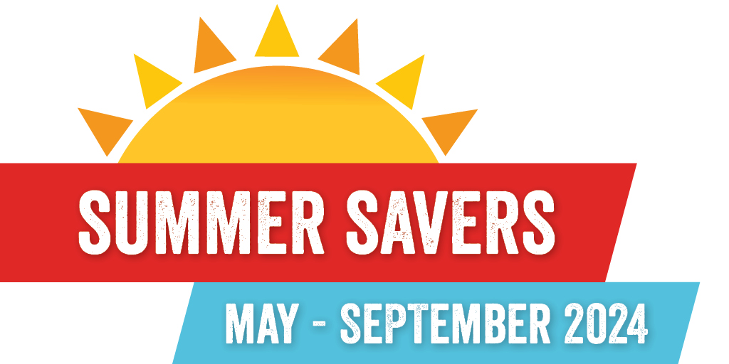 Open for unmissable summer savings