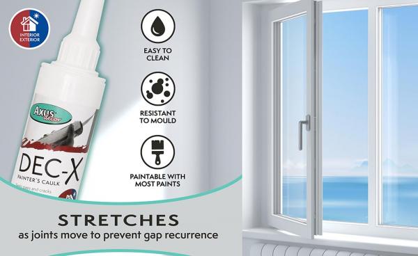 Dec-X Painter's Caulk – The end of gap recurrence